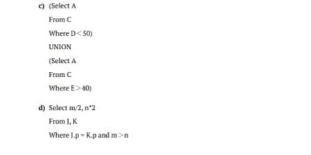Solved Write down the relational algebra corresponding | Chegg.com