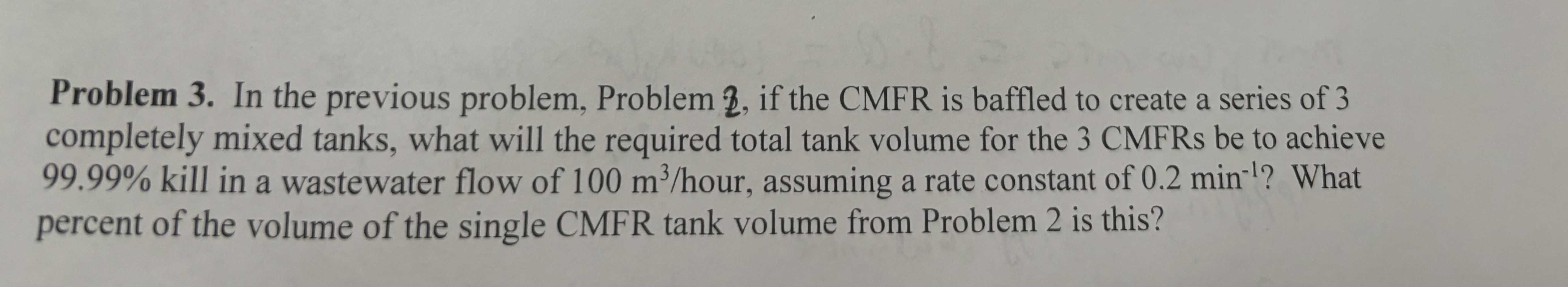 Solved Problem 3. ﻿In the previous problem, Problem z, ﻿if | Chegg.com
