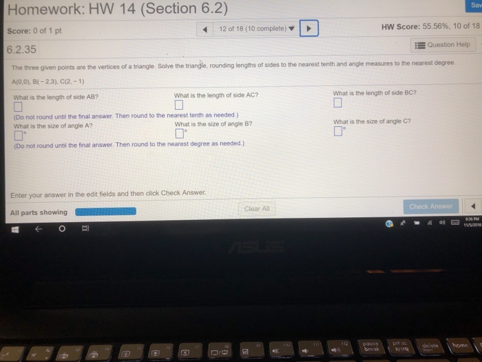 Solved Homework: HW 14 (Section 6.2) Score: 0 of 1 pt 6.2.35 | Chegg.com