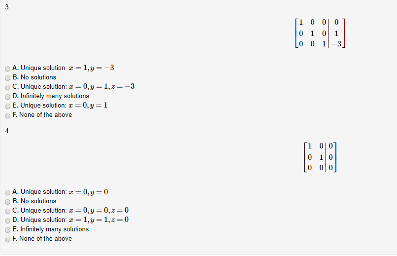 Solved Section 1.2 Row Echelon Form: Problem 4 Previous | Chegg.com