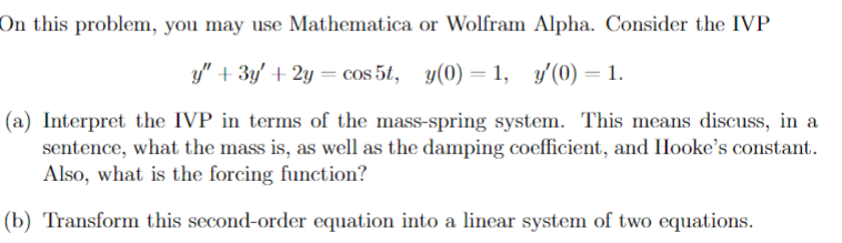 Solved Dn this problem, you may use Mathematica or Wolfram | Chegg.com