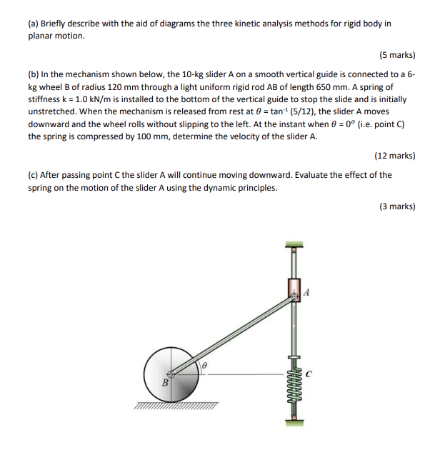 Solved (a) Briefly describe with the aid of diagrams the | Chegg.com Solved (a) Briefly describe with the aid of diagrams the | Chegg.com