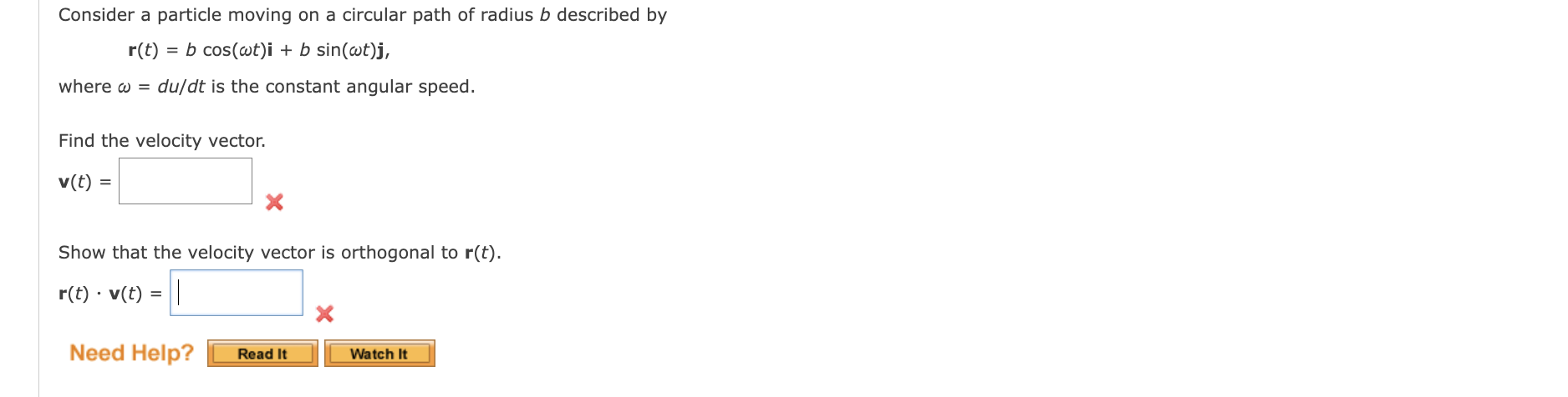 Solved Consider a particle moving on a circular path of | Chegg.com