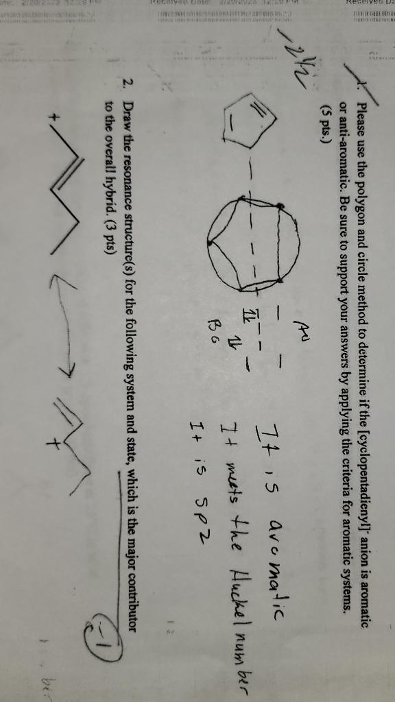 Solved 1. Please use the polygon and circle method to | Chegg.com