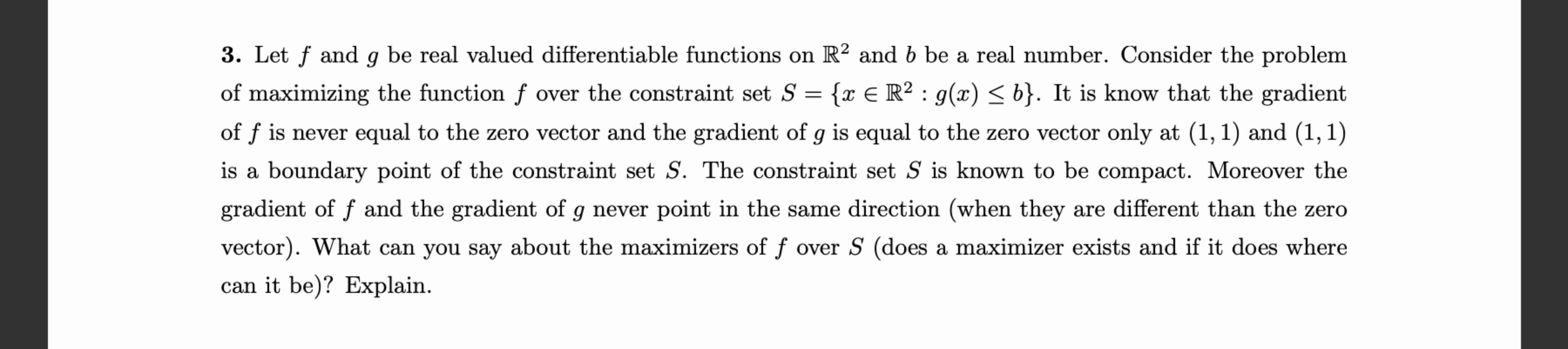 Solved Let f ﻿and g be ﻿real valued differentiable functions | Chegg.com