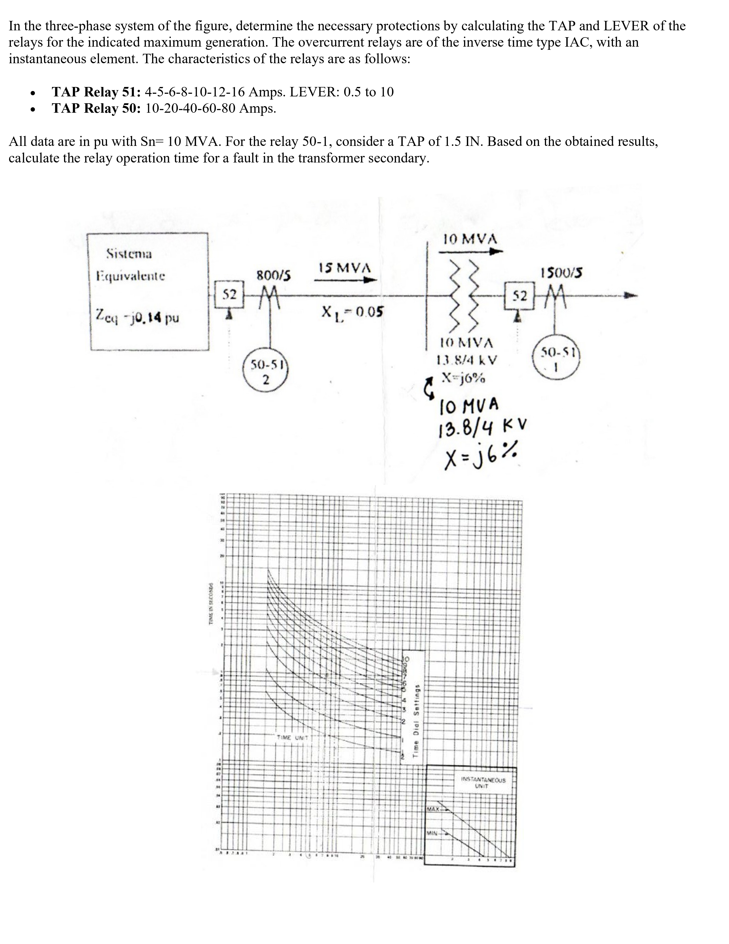Solved In the three-phase system of the figure, determine | Chegg.com