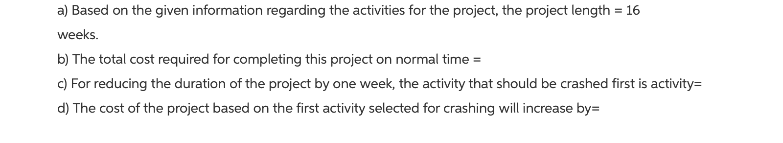 Solved Problem 3.31 Development of Version 2.0 of a | Chegg.com