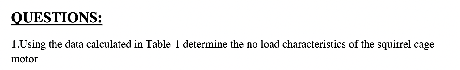 Solved Data Table1: QUESTIONS: 1.Using the data calculated | Chegg.com