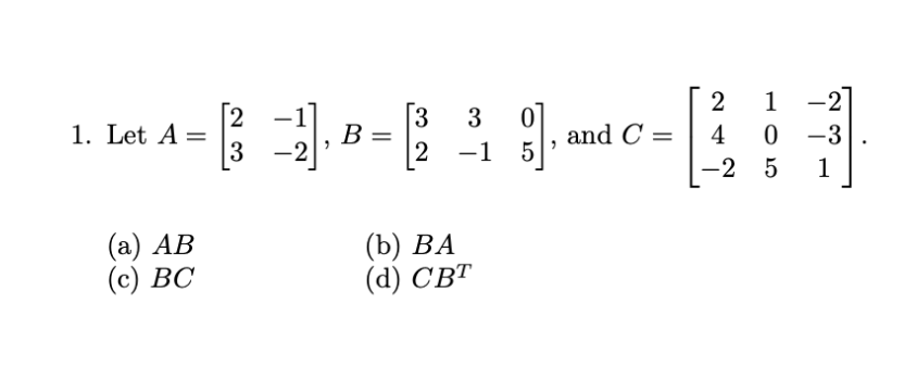 Solved Please solve this linear algebra question thank you! | Chegg.com