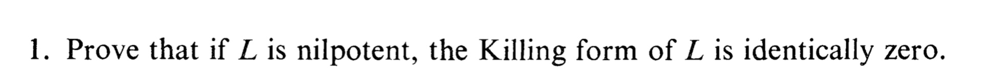 Solved Introduction to Lie algebras and representation | Chegg.com