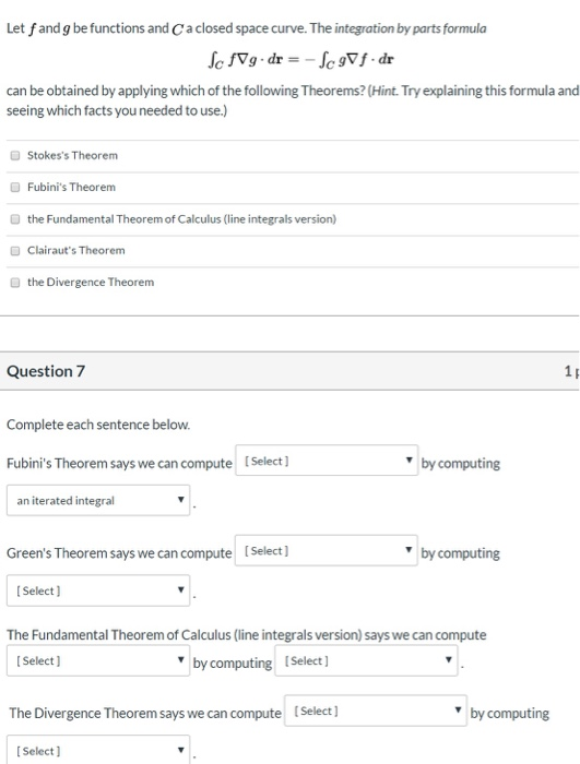 Solved Let f and gbe functions and a closed space curve. The | Chegg.com