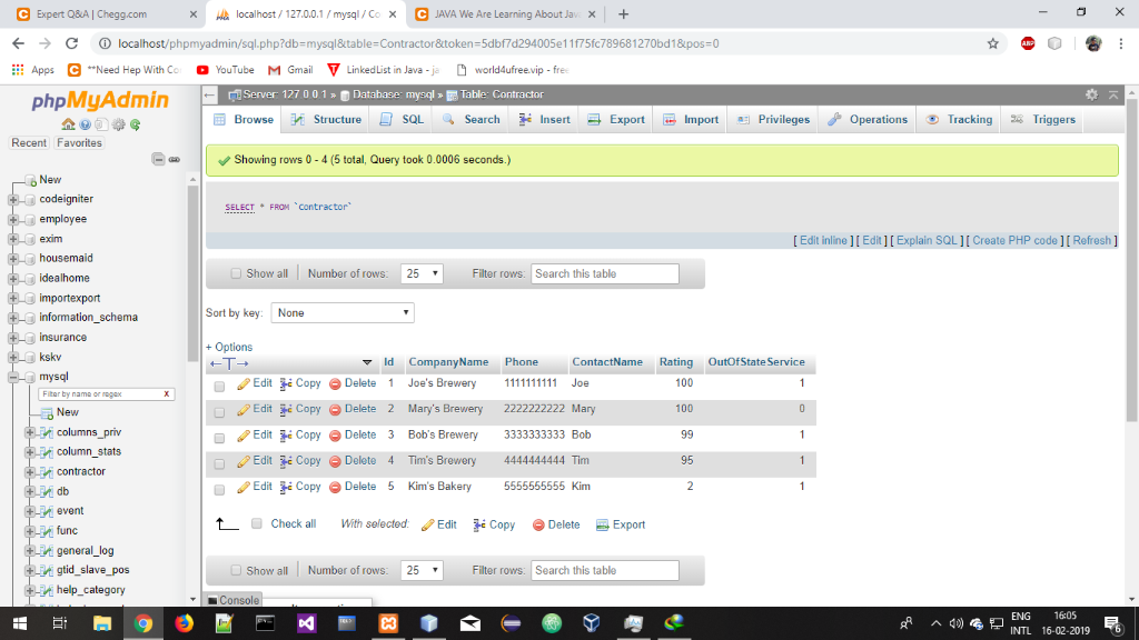 Solved Java Learning Java Databases Highschool Java Class Need Help Create Java Program Feel