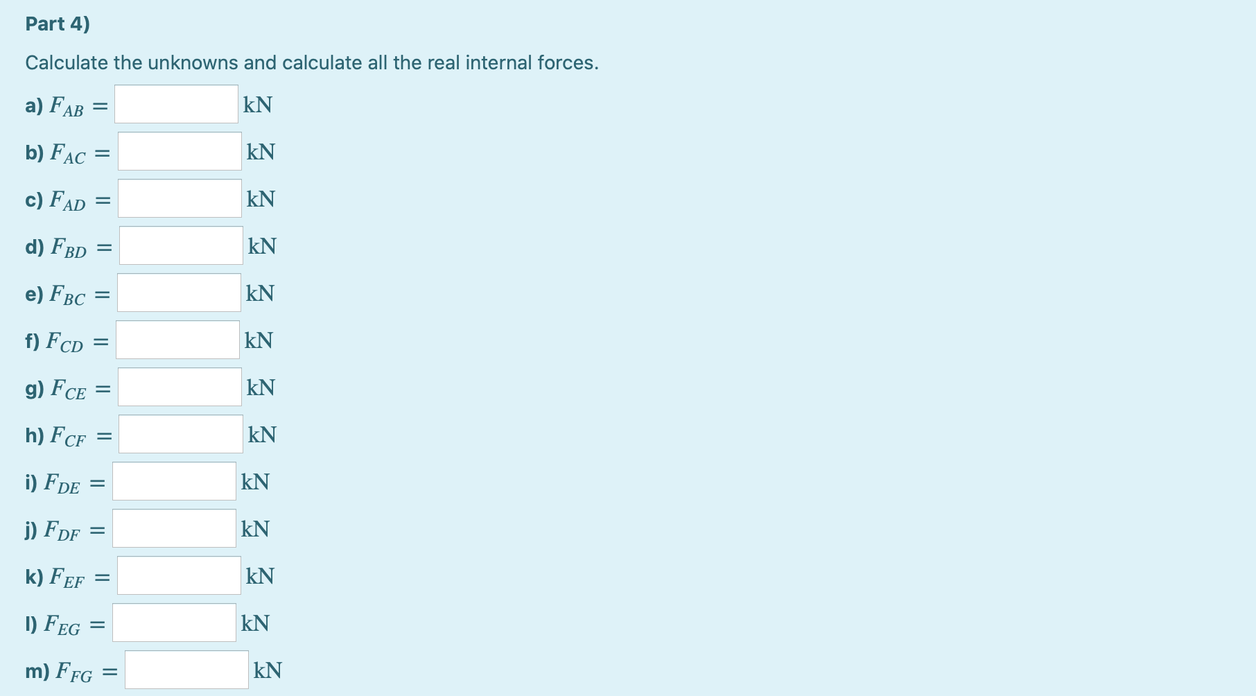 Solved Week 4 Question 3 Using The Force Method Determine