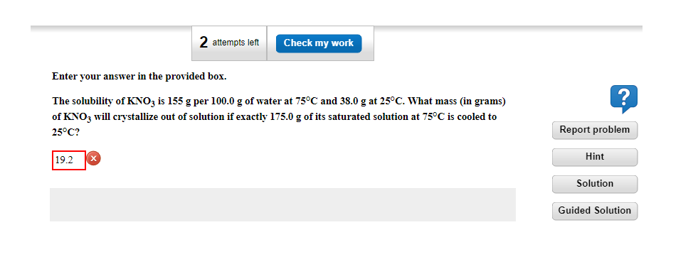 Solved 2 attempts left Check my work Enter your answer in | Chegg.com