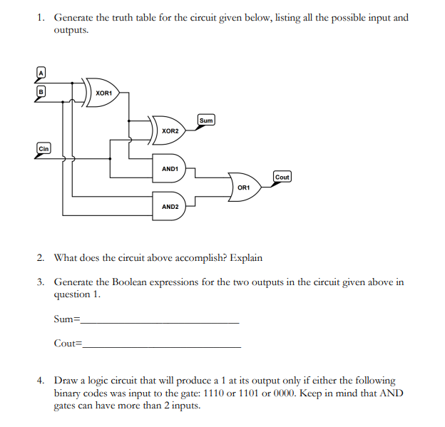 Truth Table Generator Binary | Cabinets Matttroy