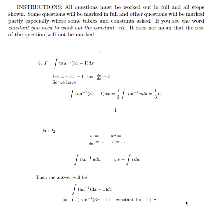 Solved INSTRUCTIONS: All questions must be worked out in | Chegg.com