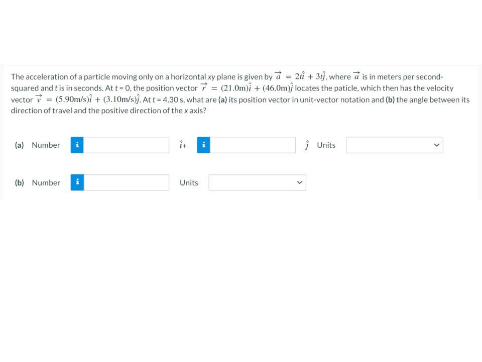 Solved The acceleration of a particle moving only on a | Chegg.com