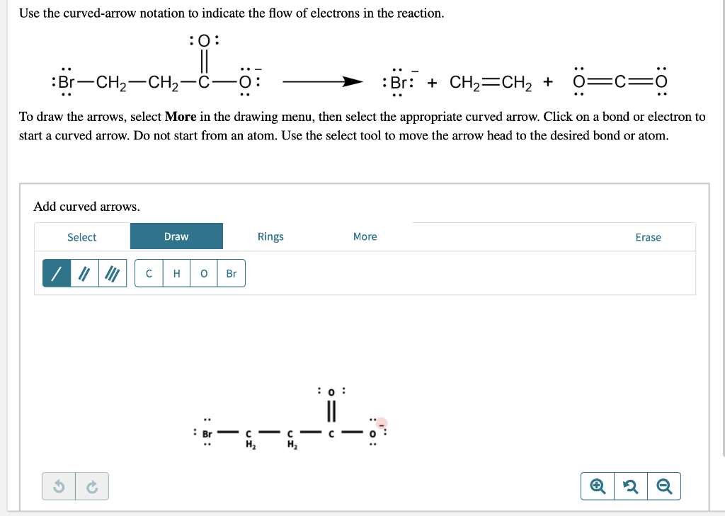 Solved Use the curved-arrow notation to indicate the flow of | Chegg.com