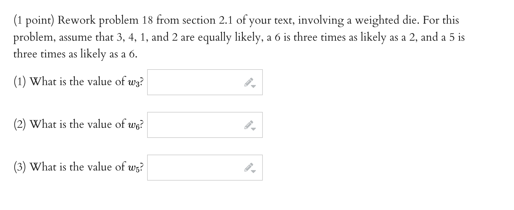 (1 point) Rework problem 18 from section 2.1 of your | Chegg.com
