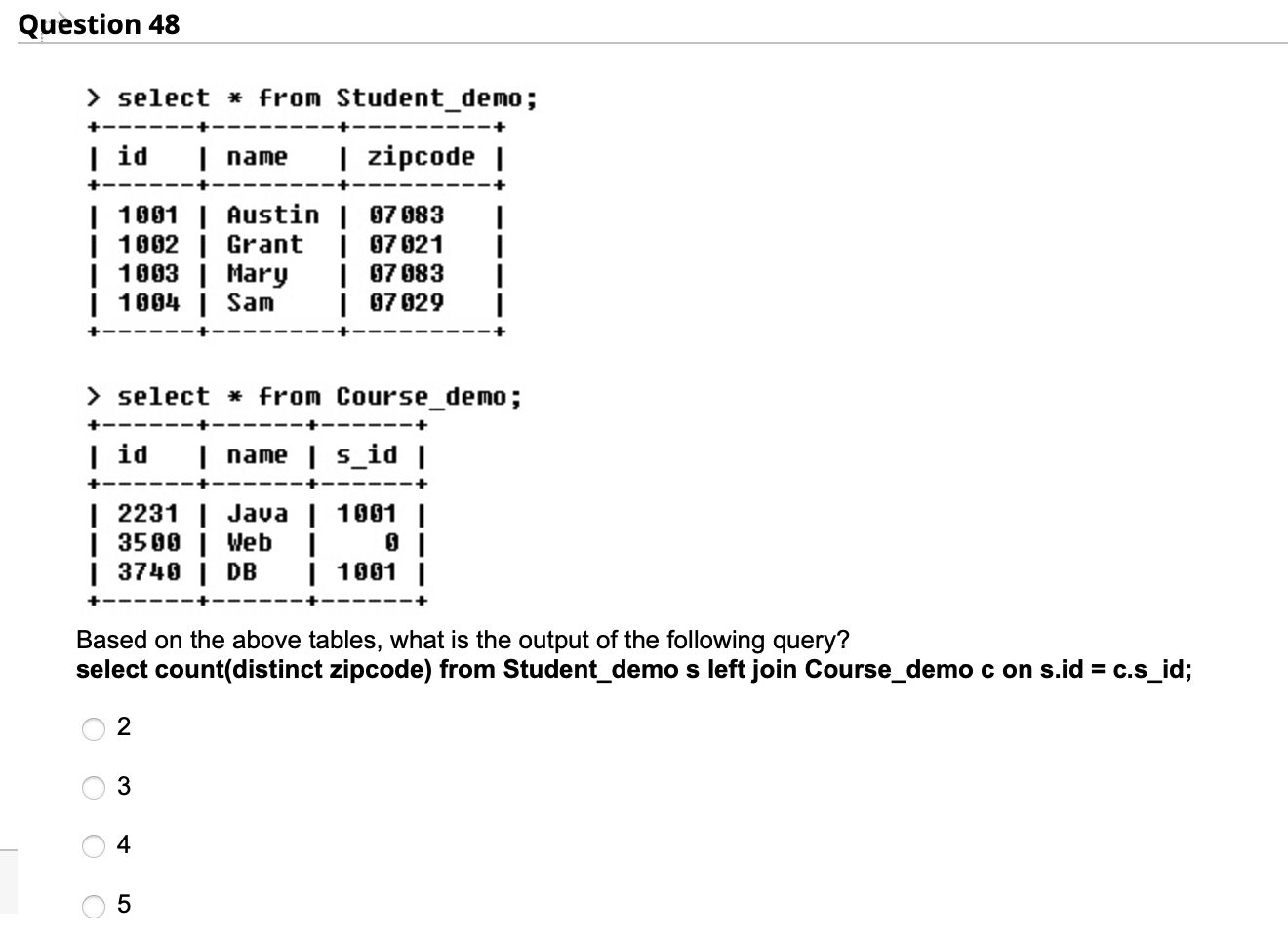 Solved Question 46 The Dbms Processes Queries In Three 