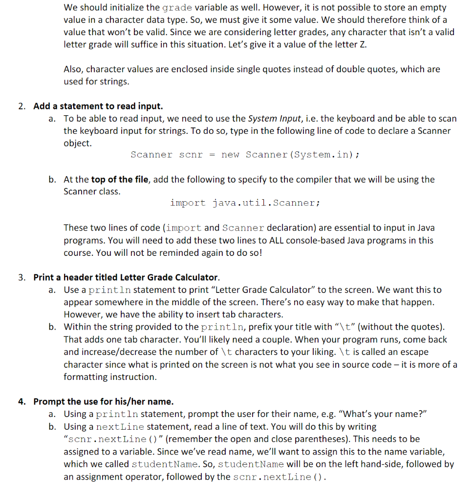 Solved Description You will be using the Eclipse IDE for | Chegg.com