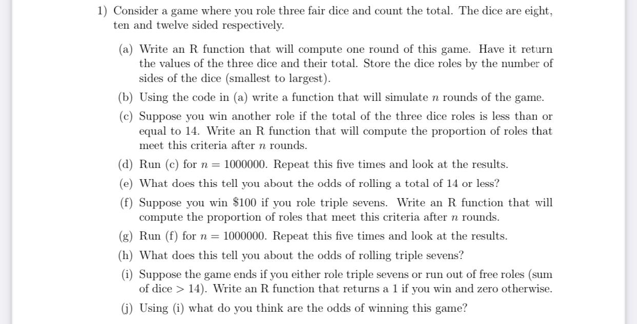 Solved This question is related to R and RStudio for | Chegg.com