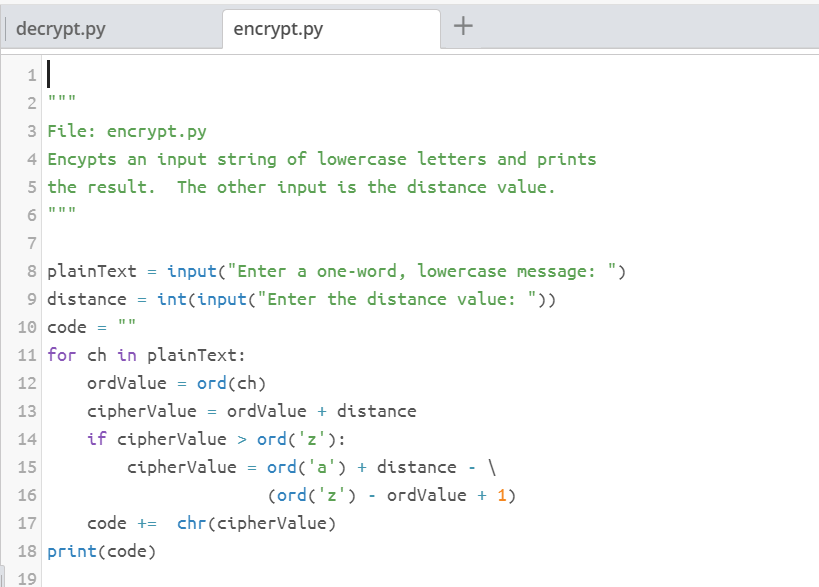 Solved Modify the scripts of Projects 1 and 2 to encrypt and | Chegg.com Solved Modify the scripts of Projects 1 and 2 to encrypt and | Chegg.com