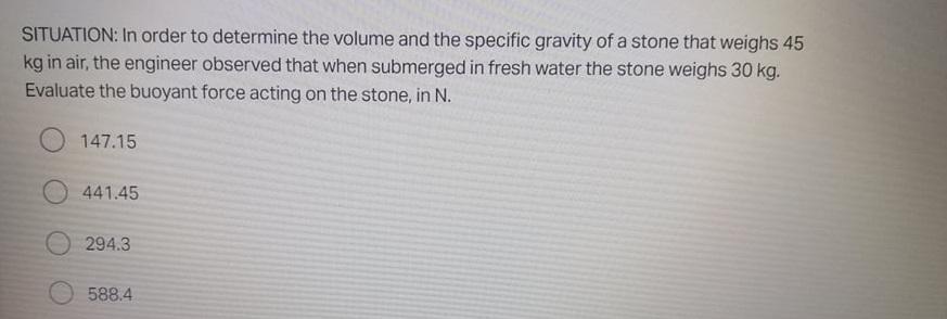 Solved SITUATION: Water flows through an almost level | Chegg.com