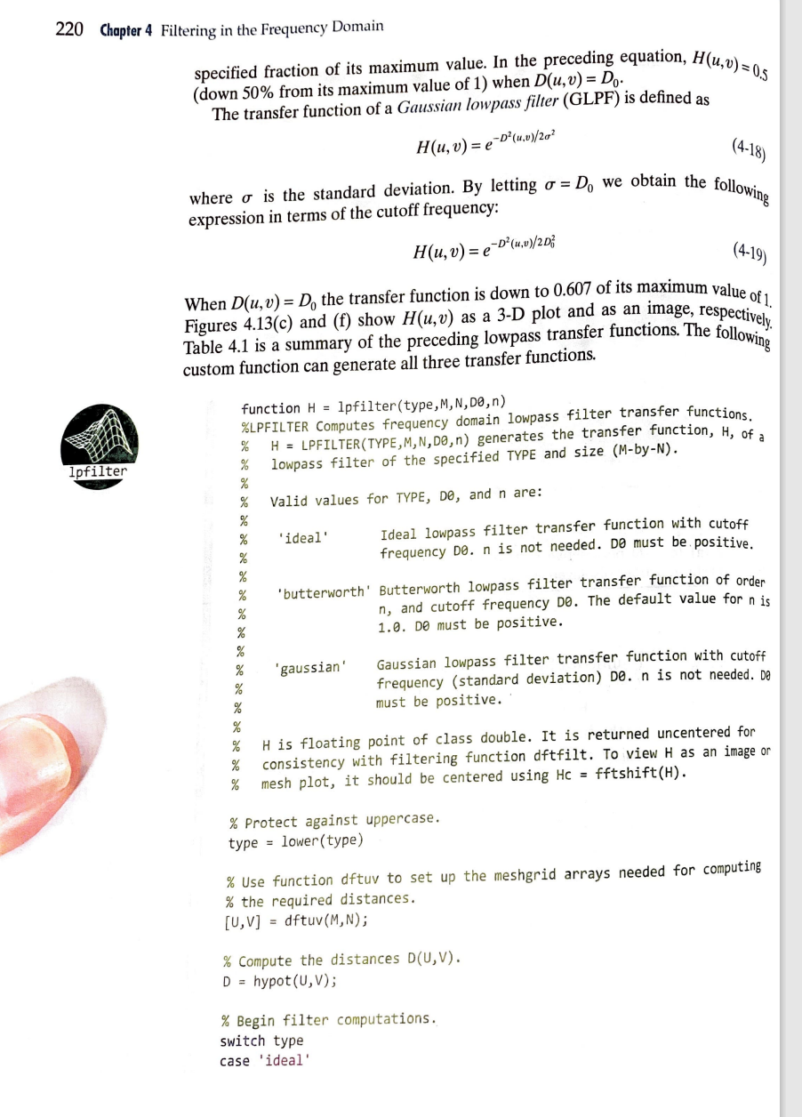 Image processing class with MATLAB code 1. Type and | Chegg.com