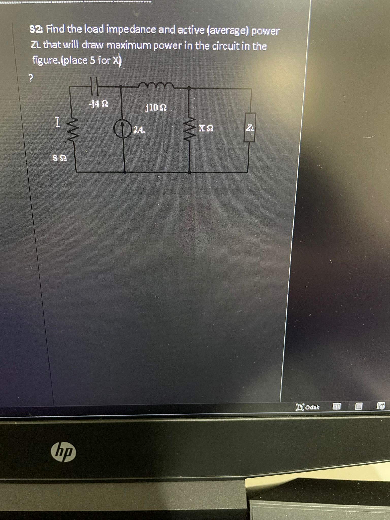 52. Find the load impedance and active (average) | Chegg.com