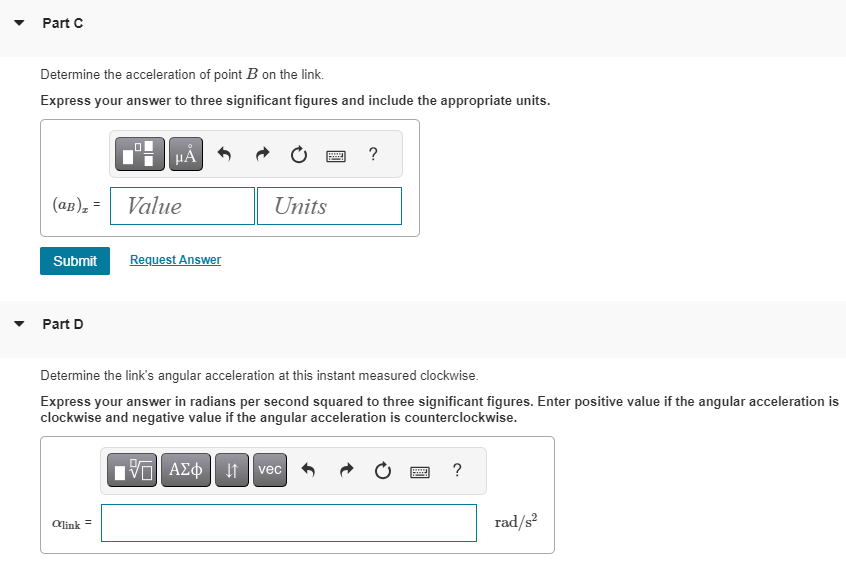 Solved The disk rolls without slipping such that it has an | Chegg.com