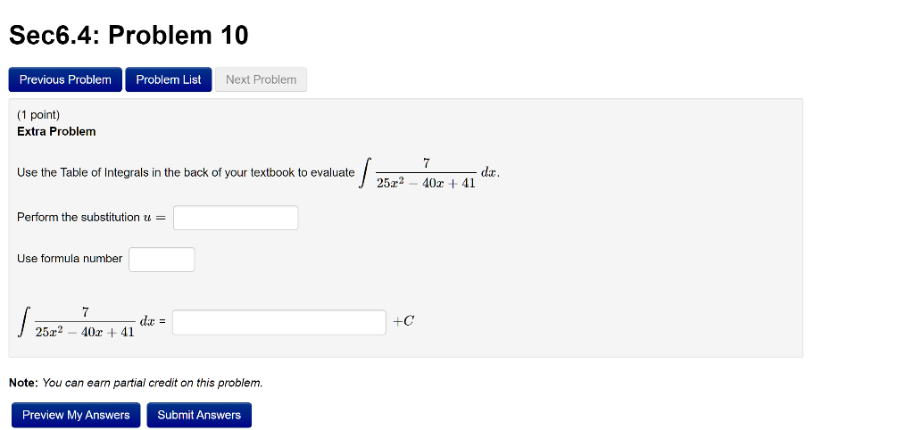 Solved Sec6.4: Problem 10 Previous Problem Problem List Next | Chegg.com