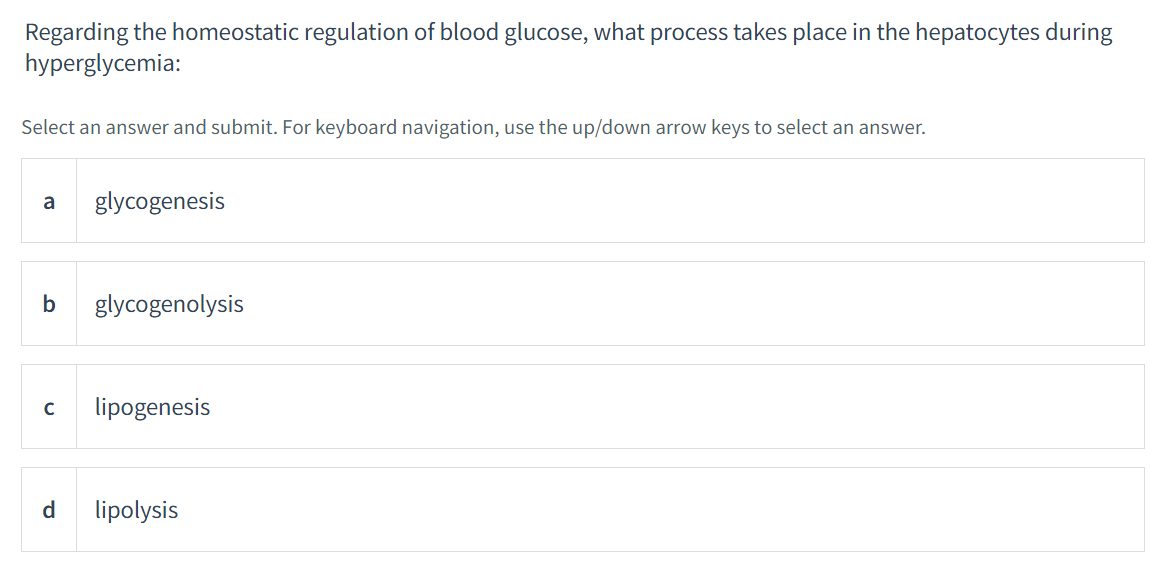 Solved Regarding the homeostatic regulation of blood | Chegg.com