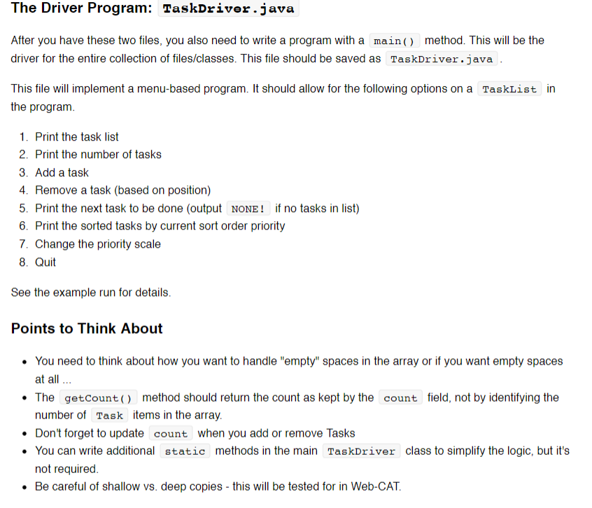 Solved You may not use an ArrayList or List for this | Chegg.com
