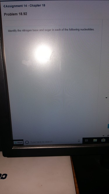 Solved CAssignment 14-Chapter 18 Problem 18.92 identty the | Chegg.com