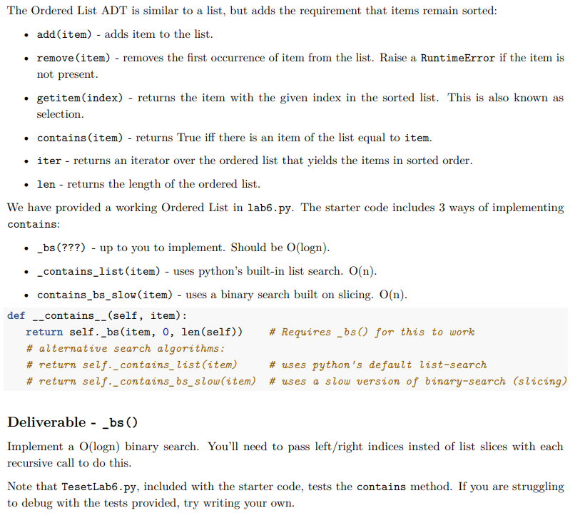 Solved Python please!!!!!!!! Here are the basic structure | Chegg.com