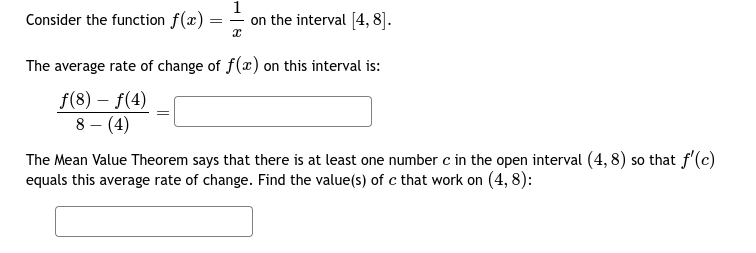 Solved Consider the function f(x)=4x+9 on the interval | Chegg.com
