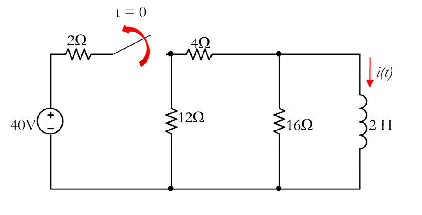 Solved State the inductor initial conditions, 𝑉𝐿 𝑎n𝑎 | Chegg.com