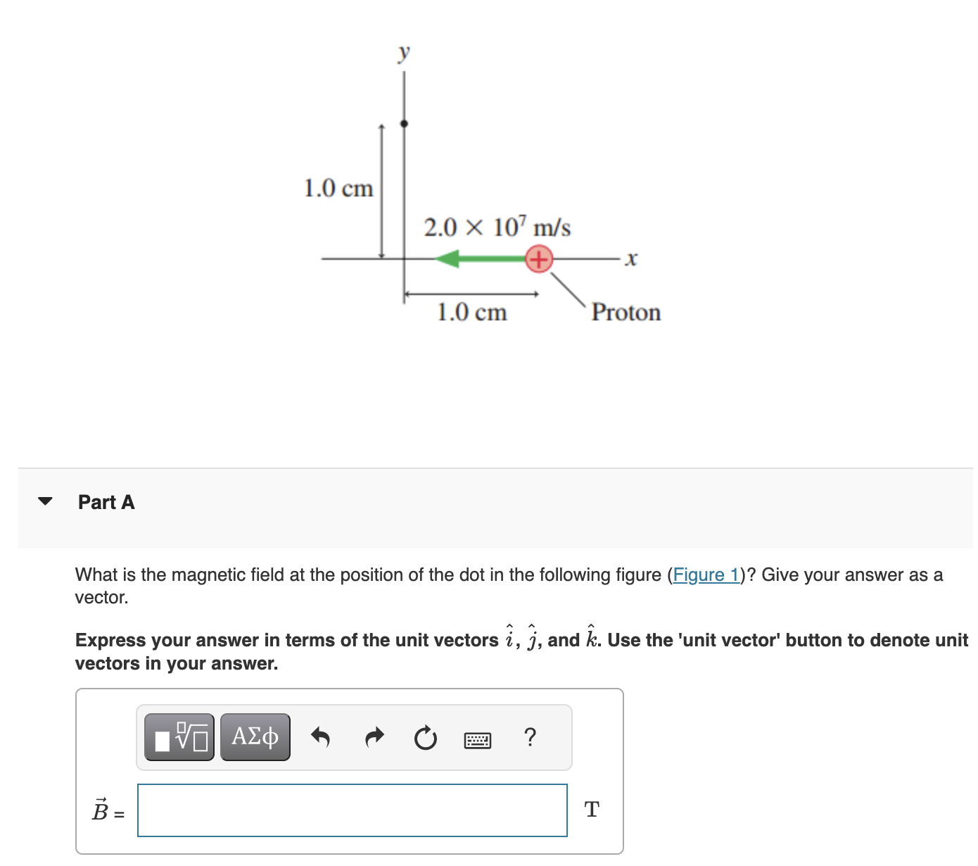 Solved What is the magnetic field at the position of the dot | Chegg.com