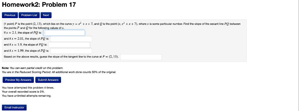 Solved Homework2: Problem 17 Previous Problem List Next (1 | Chegg.com