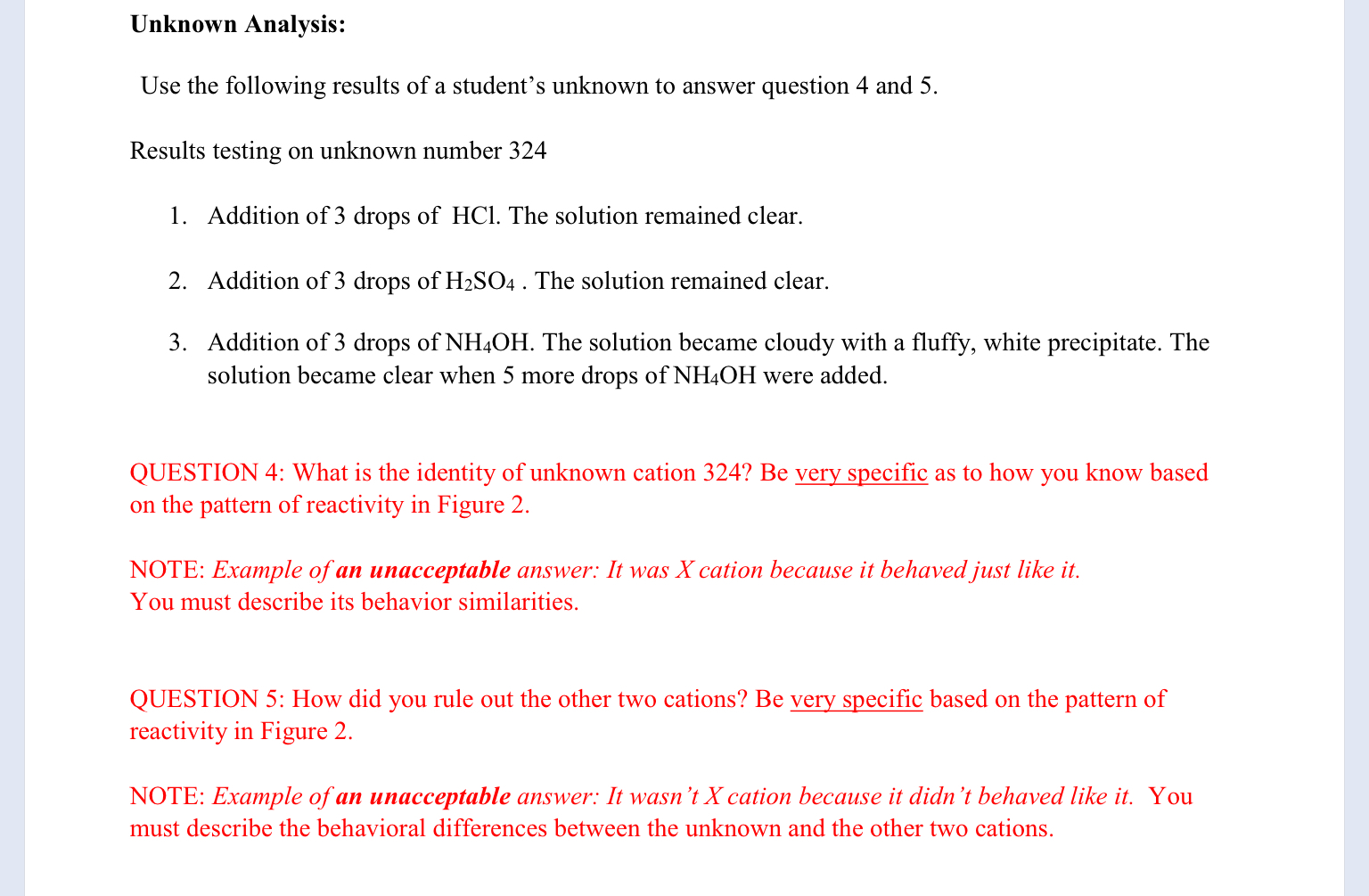 Solved Figure 2. The results after the addition of | Chegg.com