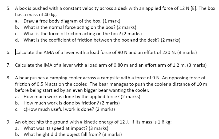 Solved Please answer questions 6-9 | Chegg.com