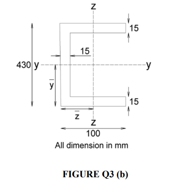 Solved (b) Two similar channel sections from Figure Q3 (a) | Chegg.com
