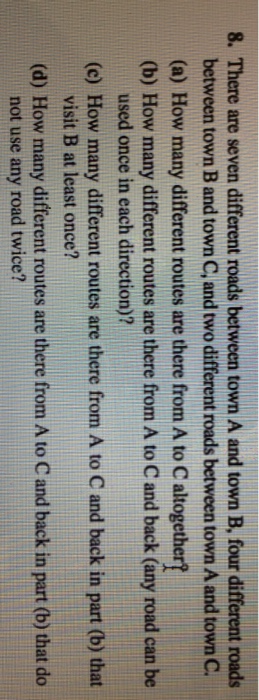 Solved 1. (a) how many ways are there to pick a sequence of | Chegg.com