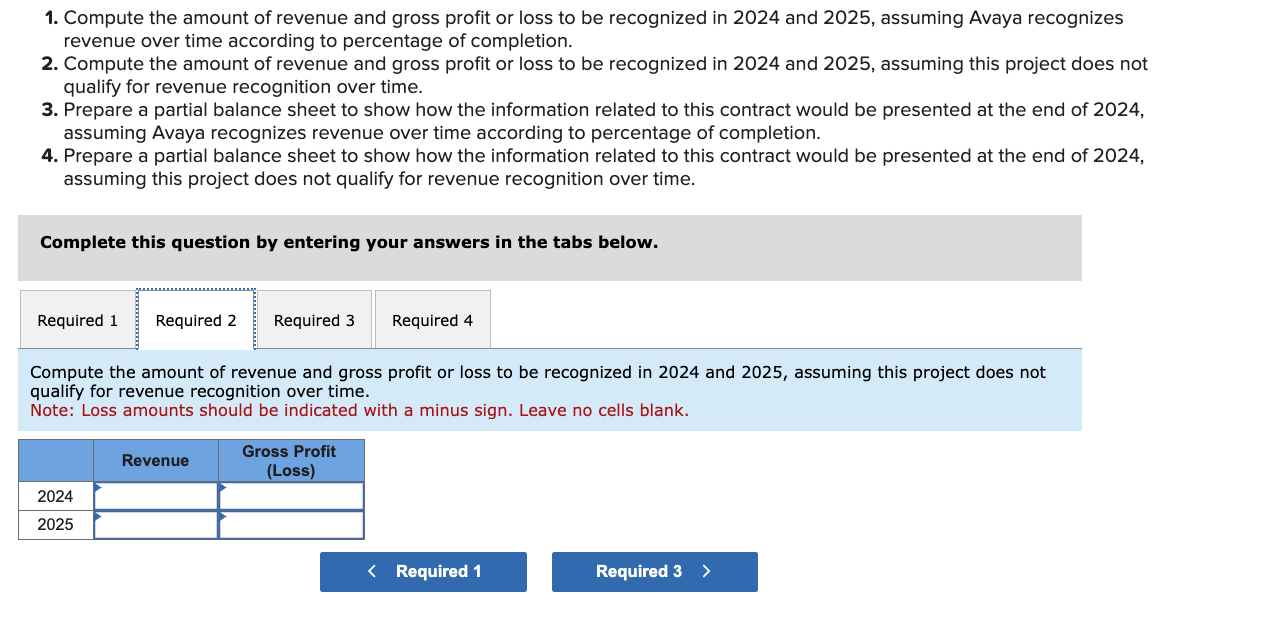 Solved 1. Compute the amount of revenue and gross profit or | Chegg.com