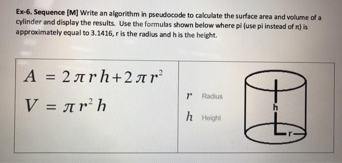 Solved Sequence [M] Write an algorithm in pseudocode to | Chegg.com