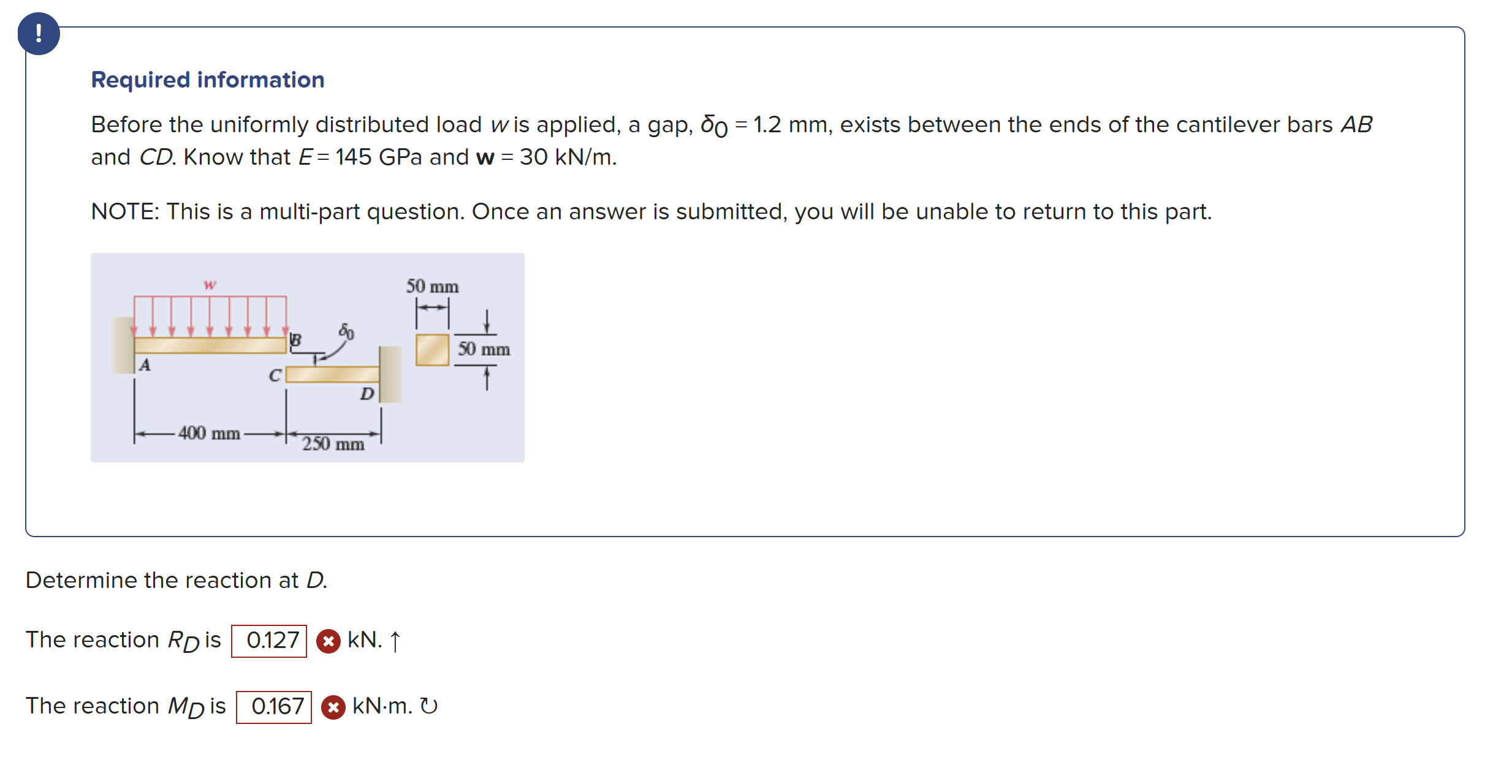 Solved Required information Before the uniformly distributed | Chegg.com