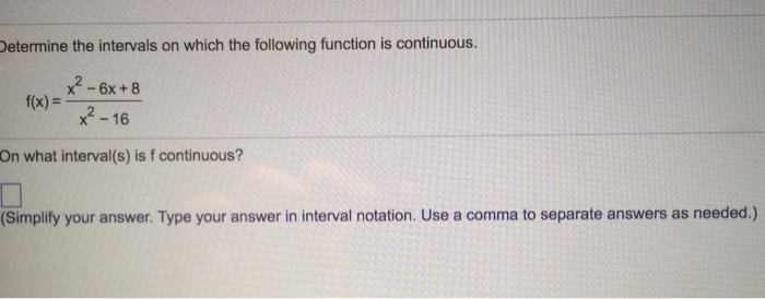 Solved Determine the intervals on which the following | Chegg.com