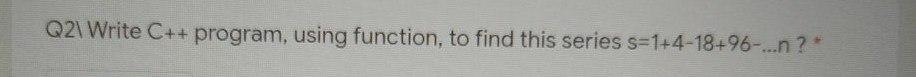 Solved Q2write C Program Using Function To Find This 7669