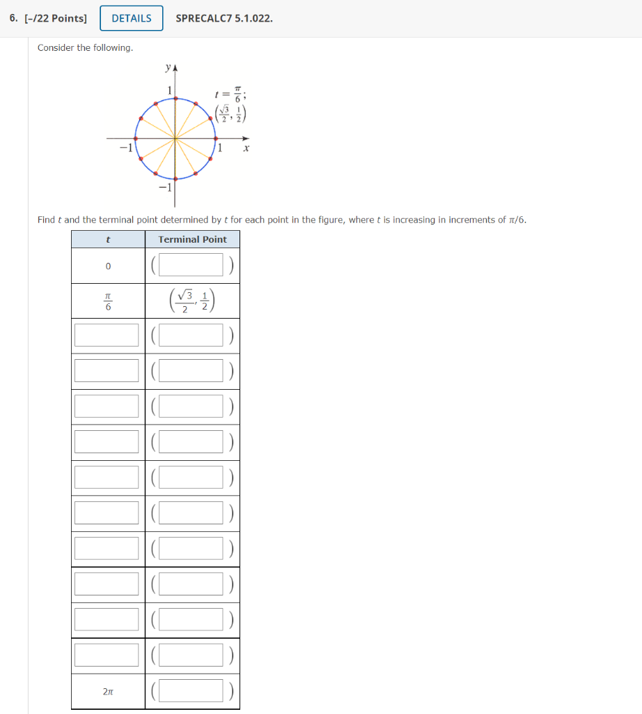 Solved Consider the following. | Chegg.com
